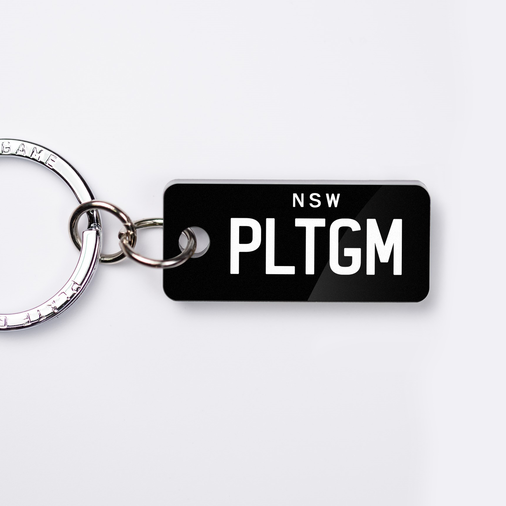NSW import Licence Plate Custom Keychain – PlateGame