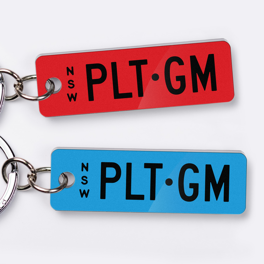 New South Wales 'NSW' Keychains – Tagged "NSW"– PlateGame