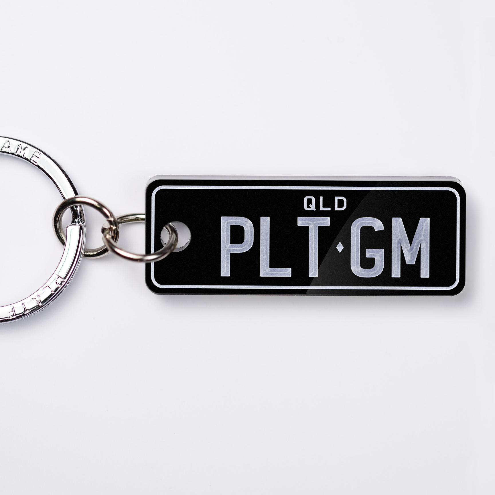 QLD 3D Licence Plate Custom Keychain – PlateGame