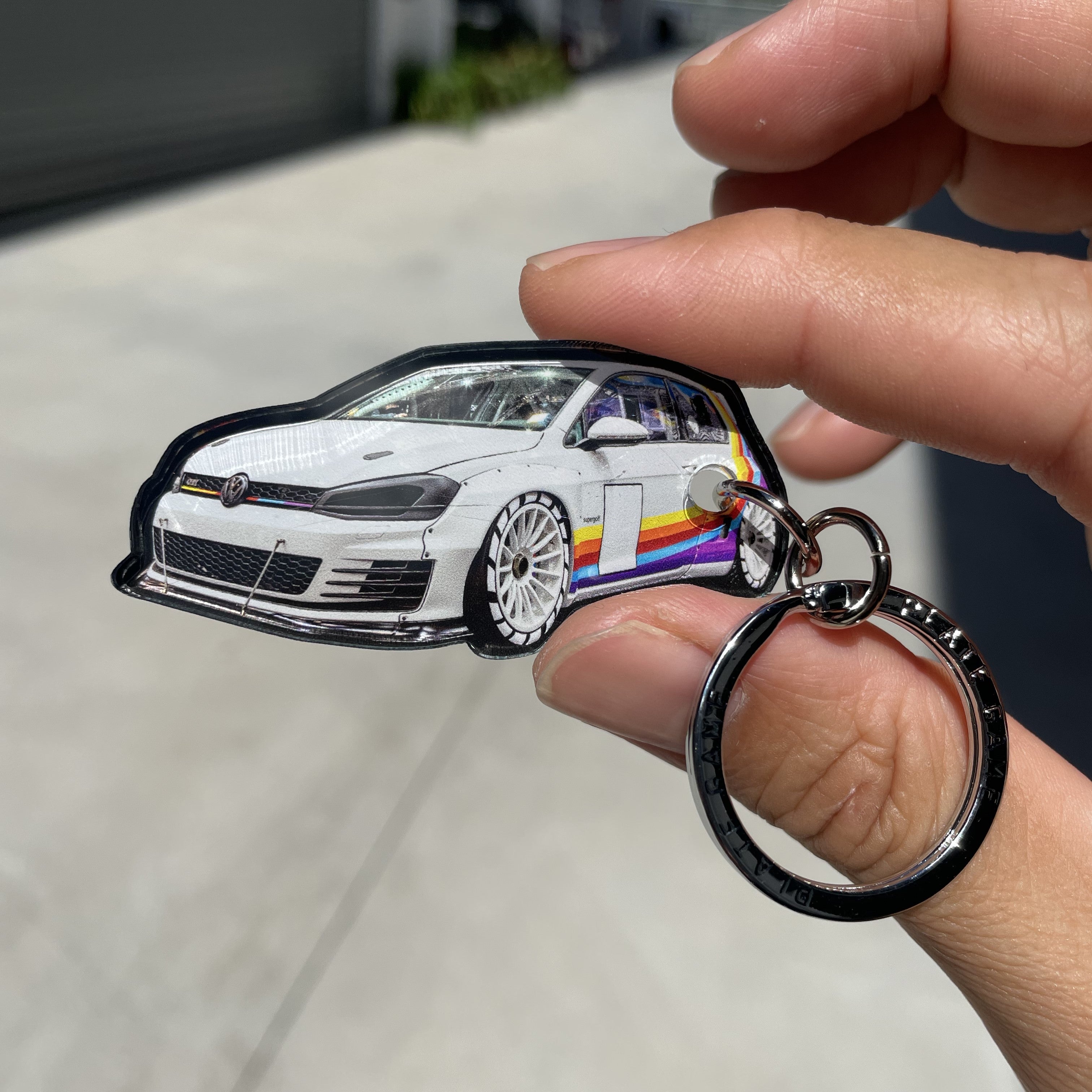 PG Mini Custom Keychain – PlateGame