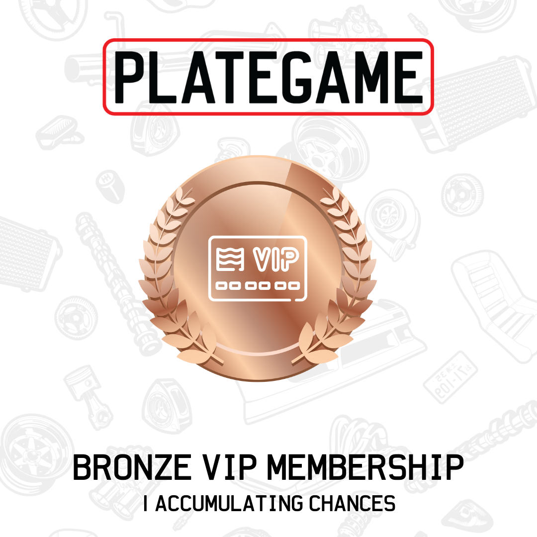 PG VIP membership BRONZE – PlateGame