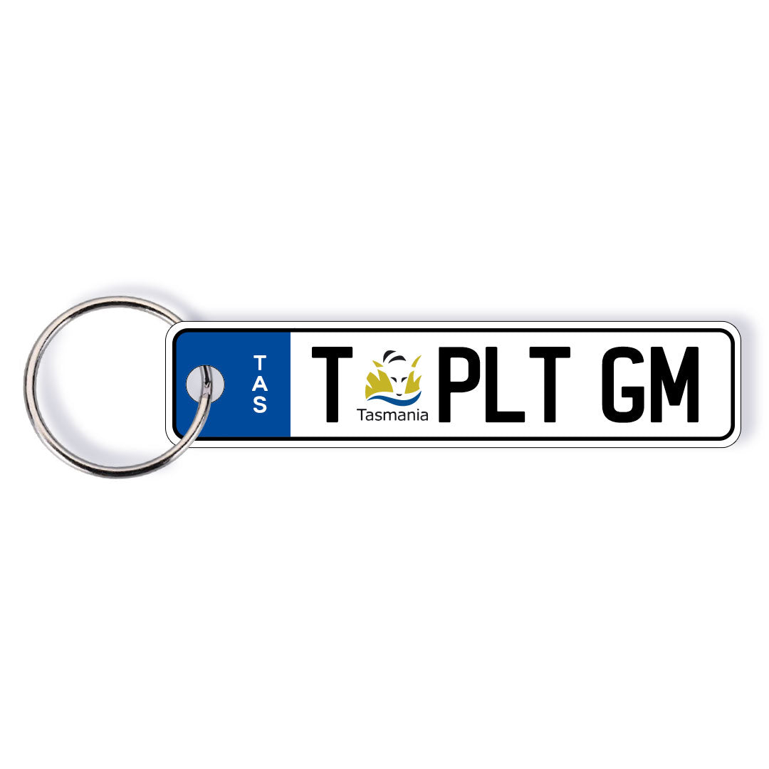 TAS Euro Licence Plate Custom Keychain – PlateGame