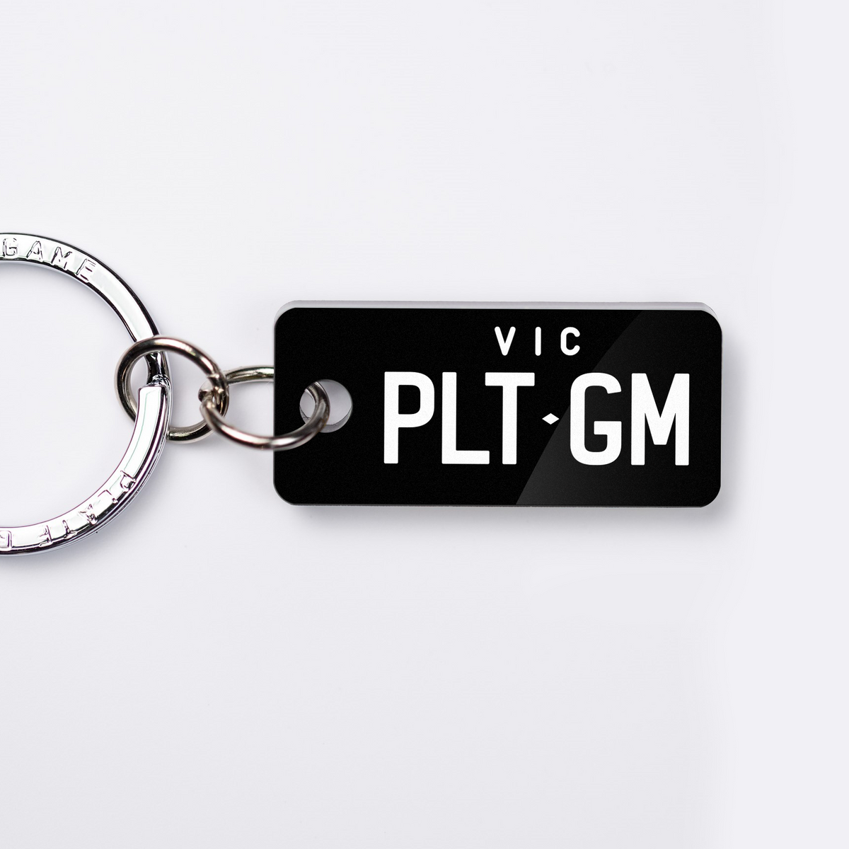 VIC Motorbike Deluxe Licence Plate Custom Keychain 🏍️ – PlateGame